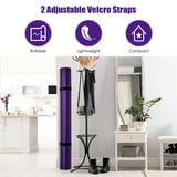 Gymax Large Non-Slip Exercise Yoga Mat 6' x 4' x 8mm, Wide Cushioned ...