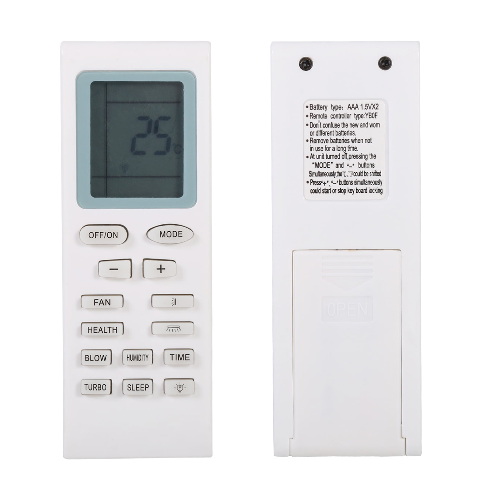 Controlador de aire acondicionado Nuevo y elegante control remoto ...