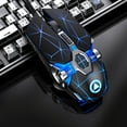 SUSUchens Wired 3200 DPI LED Backlight Ergonomic Mechanical Game Mouse ...