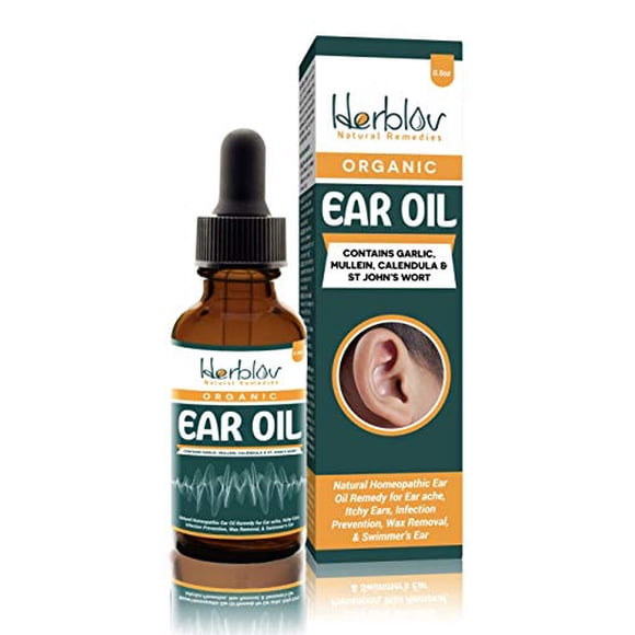 Garlic Mullein Ear Drops