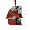 Hallmark Peanuts Snoopy Holiday Doghouse Ornament, Christmas Tree ...