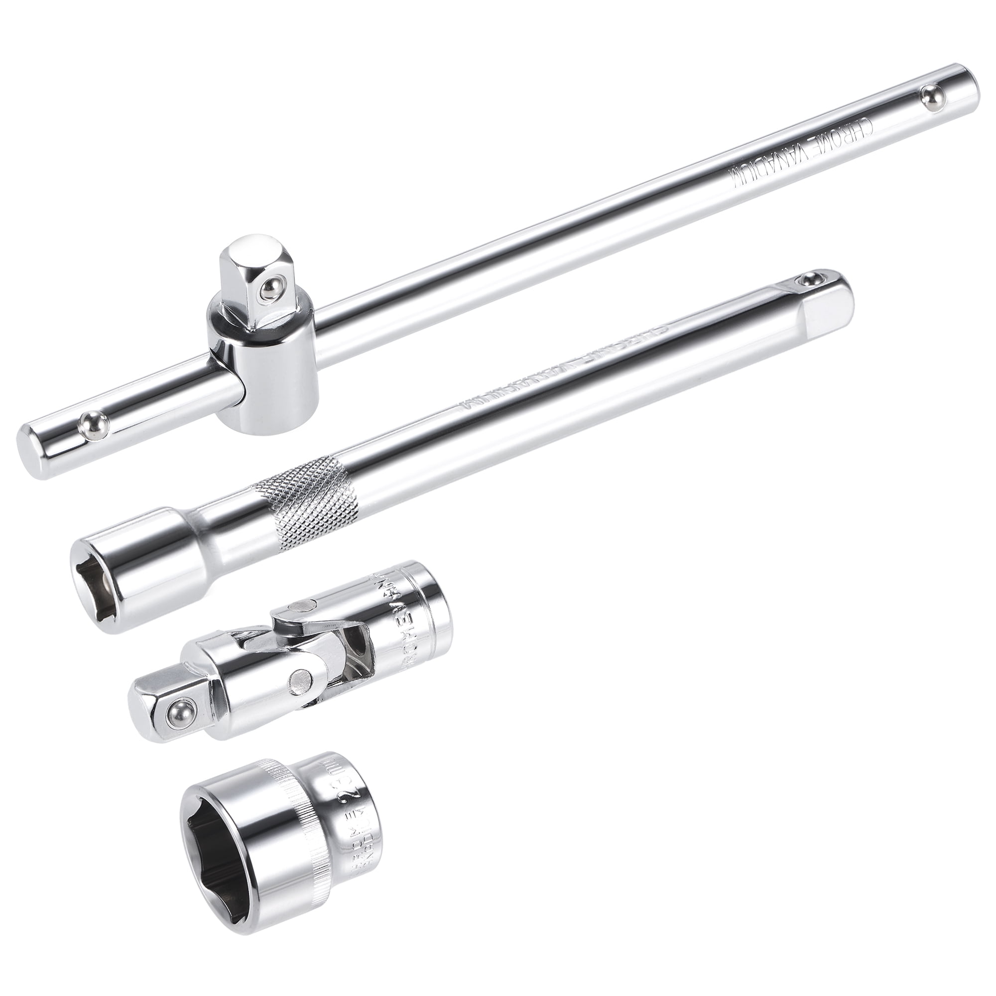 Uxcell 3/8" Drive Socket Accessory Set 23mm Shallow Socket 7.5" Sliding ...