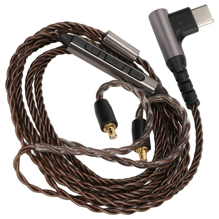 Fyydes Headphone Upgrade Cable,Earphone Upgrade Cable OFC Core TYPE C ...