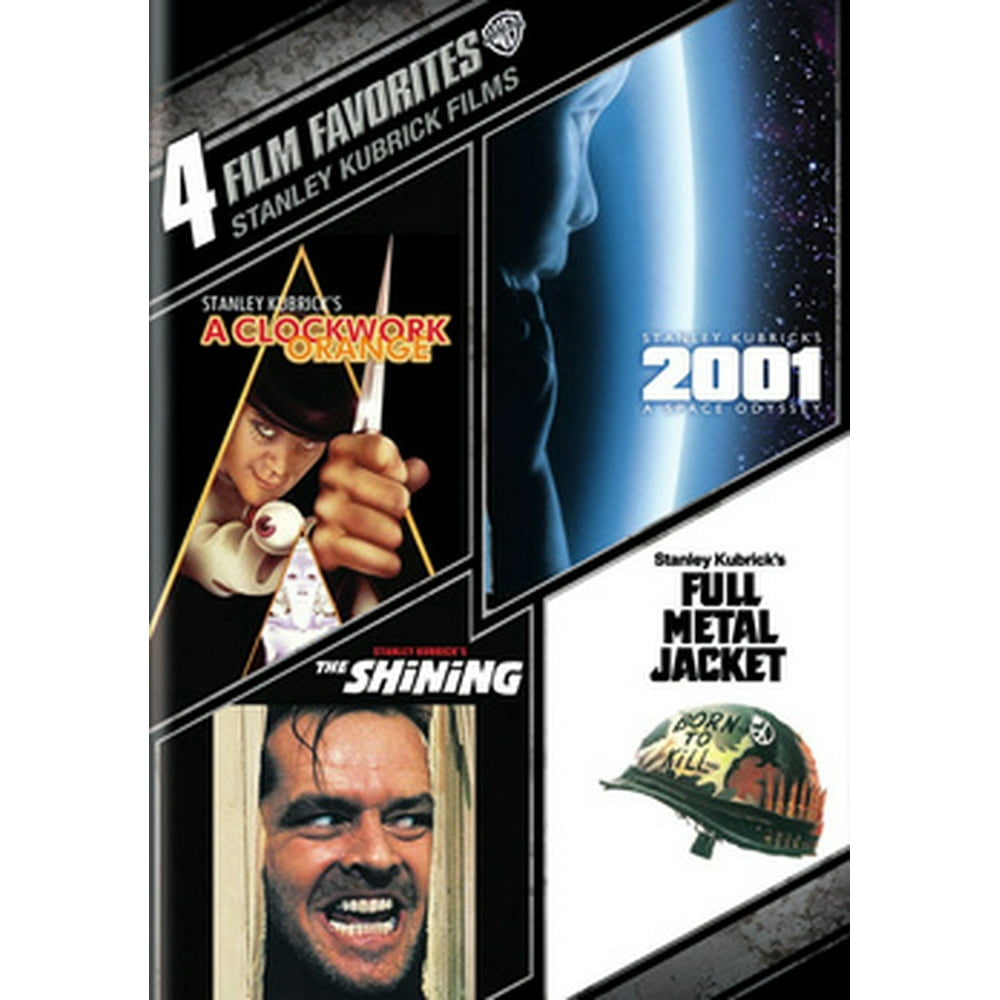 4 Film Favorites: Stanley Kubrick Collection (DVD) - Walmart.com ...