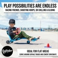 EzyRoller Classic Drift Riding Machine for Kids, Age Range 4-14, Ride On - Blue - Walmart.com