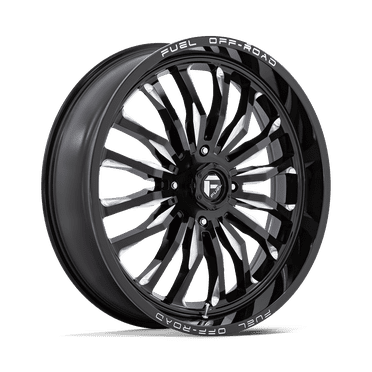 Fuel D741 Runner 24X7 4X137 13Et 132Cb Gloss Black Milled Wheel ...