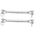 Njide 2-Pack Jaw & Jaw Rigging Screws for Cable Adjustment Stainless ...