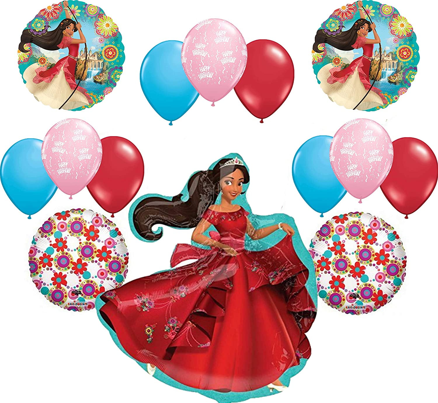 ELENA OF AVALOR Happy Birthday Party Balloons Decoration Supplies ...