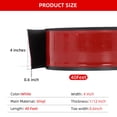 Flexible Baseboard Molding Trim 4 in x 40 Ft, Peel-and-stick Flexible ...