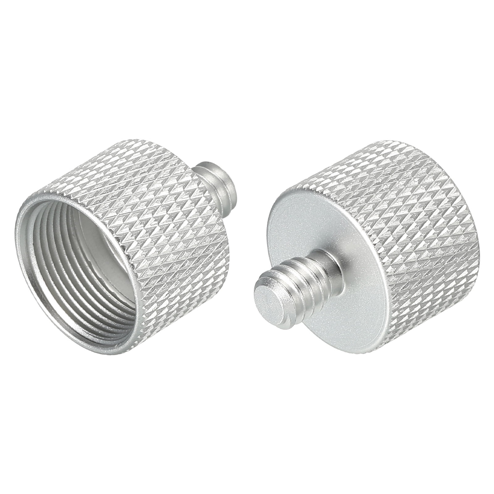 Uxcell Mic Stand Adapter 5/8 Female to 1/4 Male Camera Screw Thread ...