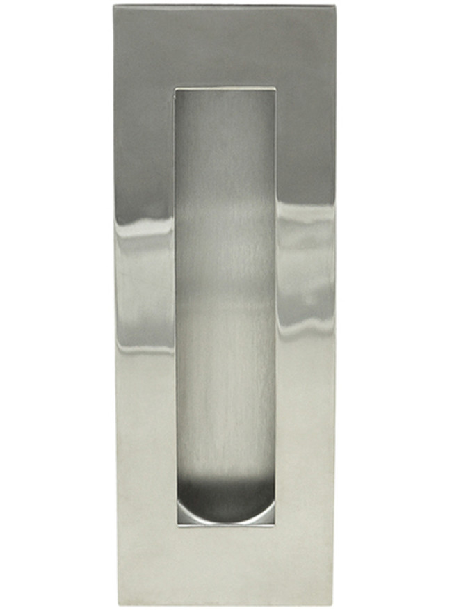 Inox Fhix07 Contemporary 7-1/16" Tall Rectangular Recessed Flush ...