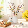 1 Pcs Easter Egg Flowers Decorations, Artificial Egg Flowers Table ...