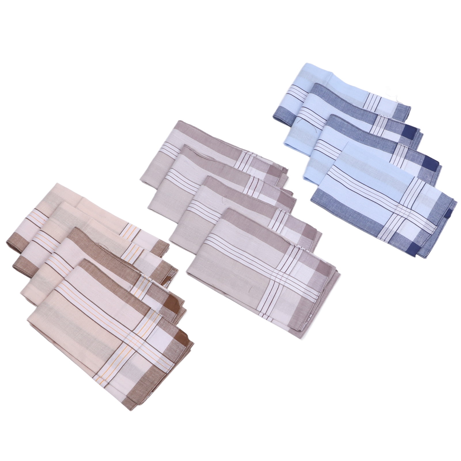 Click here for Fyydes Men Handkerchiefs Set  Cotton Portable Unbr... prices