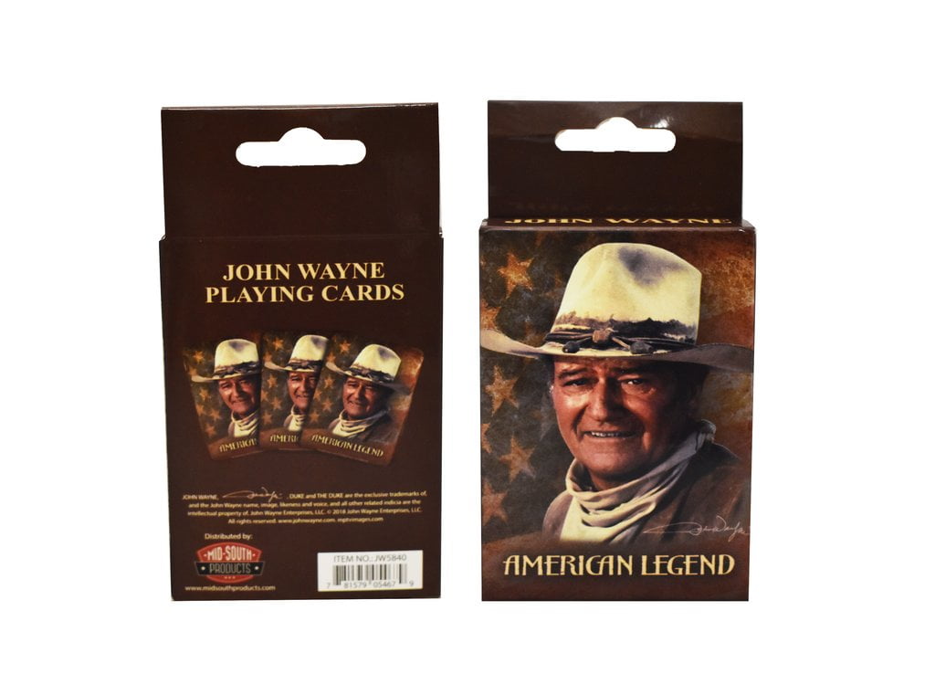 John Wayne American Legend Playing Cards - Walmart.com