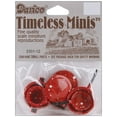 Timeless Minis Miniature Pots and Pans: Red, Assorted Sizes, 8 pack ...