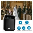 T9 Megaphone Portable UHF Wireless Speaker 15W Cordless Voice Amplifier ...