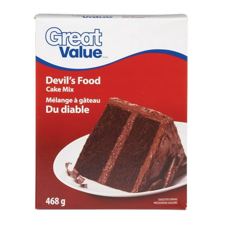 Great Value Devil's Food Cake Mix | Walmart Canada