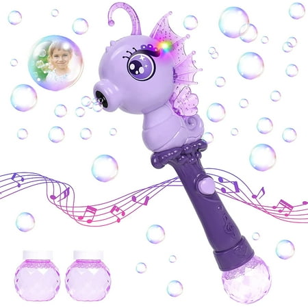 Bubble Machine for Kids Automatic Bubble Wand with Bubble Solution ...