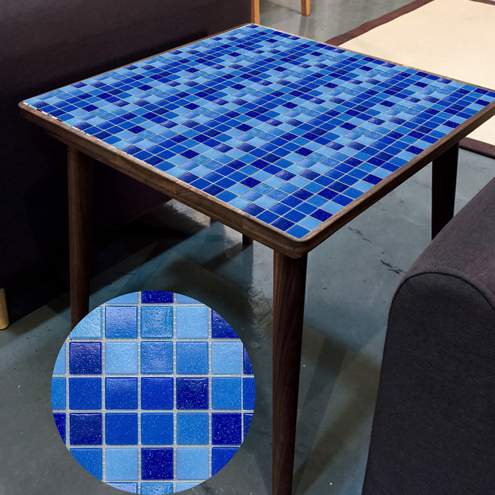 Square Mosaic Table Top Designs