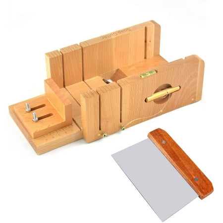 Multi-Function Practical Adjustable Bamboo Soap Cutter Soap Making ...