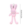 Bunny Pull Toy, Easter Plush Rabbit, Plush Toy Keychain Pendant for ...