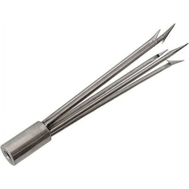 Cressi Paralyzer Tip for Pole Spear, 5 Barbed prongs, Paralyzer Tip 5 ...