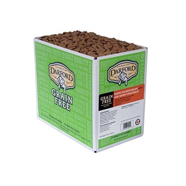 Darford Grain-Free Salmon and Mixed Vegetables Dog Treat, 15 Lb ...