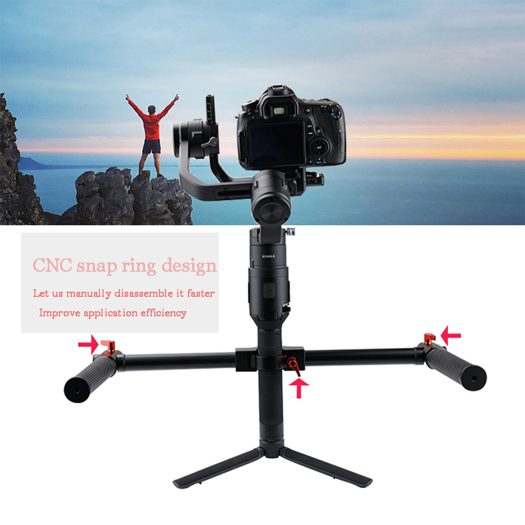 Buy Poatren Adjustable Dual Handle Grip Handheld Grip Kit For DJI Ronin ...
