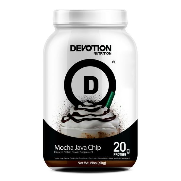 Devotion Nutrition Protein Powder - Mocha Java Chip - Walmart.com