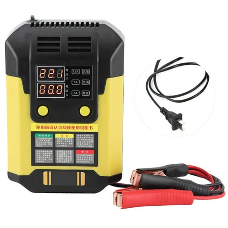 Intelligent Pulse Repair Charger Car Starter Car Charger Maintainer 12v ...