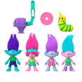 DreamWorks Imaginext Playset, Trolls Figures, Backpack Launcher, Disk ...