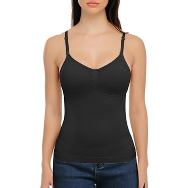 Real Comfort Alyssa 2-Pack Molded Cup Shaping Camisole - Walmart.com