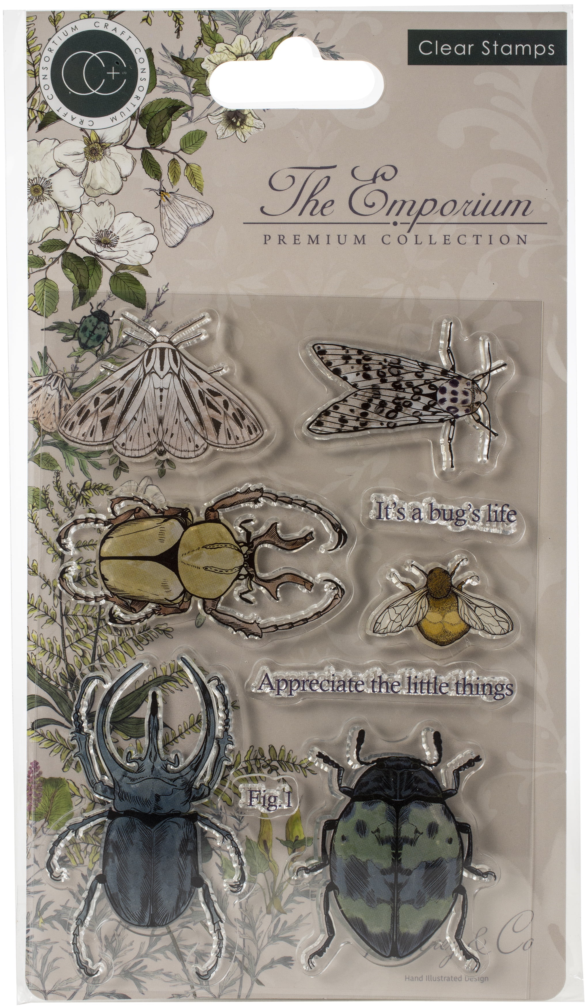 Craft Consortium A5 Clear Stamps-Beetles, The Emporium | Walmart Canada
