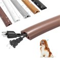 3m Floor Cord Cover Floor Cable Sheaths PVC Flexible Electrical Conduit ...