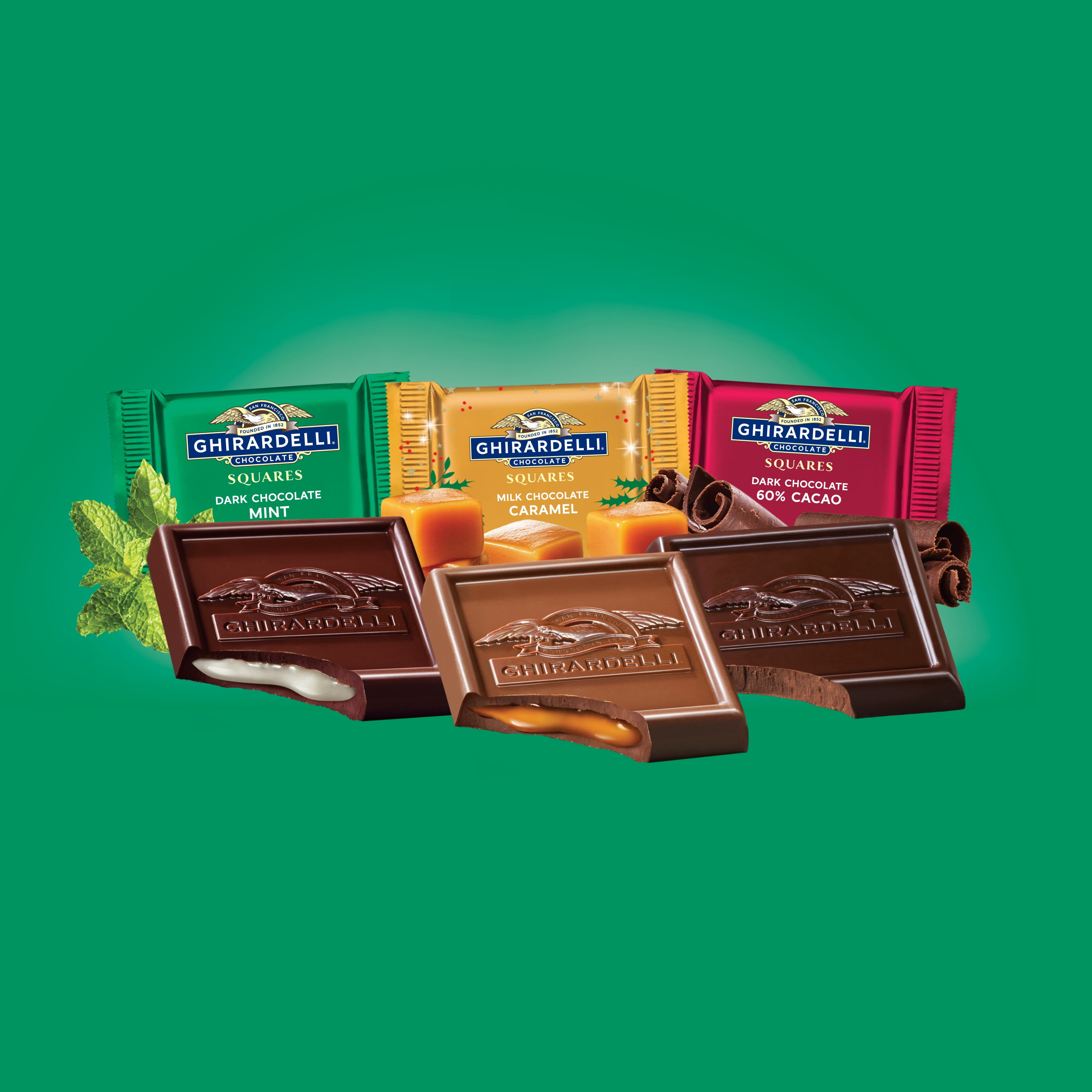 Ghirardelli Chocolate Squares Flavors