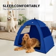 Pozico Blue Portable Medium Pet Tent, Waterproof Oxford Fabric ...