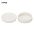 Uxcell 70mm OD Pipe Hole Plugs, 5 Pack PVC Round Tubing Insert Pipe End ...