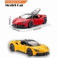 1:43 Scale 4 Inch Die Cast Model Race Car Toy with Pullback Action ...