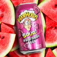 Warheads Sour Watermelon Soda 12oz Cans, Retro Lemon Lime Flavor ...