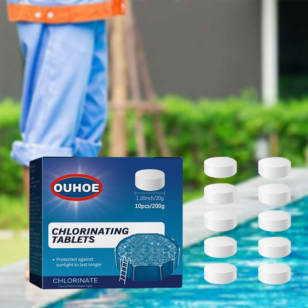 Clairlio Pools Chlorine Tablet Instant Swimming Pool Cleaning ...