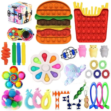 IGUOHAO Fidget Toy Packs, Cheap Sensory Fidget IGUOHAO Set with Pop and ...