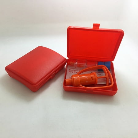 Animal Bite Extractor Outdoor Emergency Snake Bite Vacuum Pump bite ...