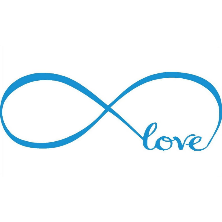Blue Infinity Sign Clip Art