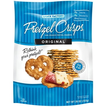 Snack Factory Pretzel Crisps, Original, 26 oz - Walmart.com