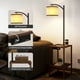 SUNMORY Floor Lamp with Table, Lamps for Living Room with USB Port ...