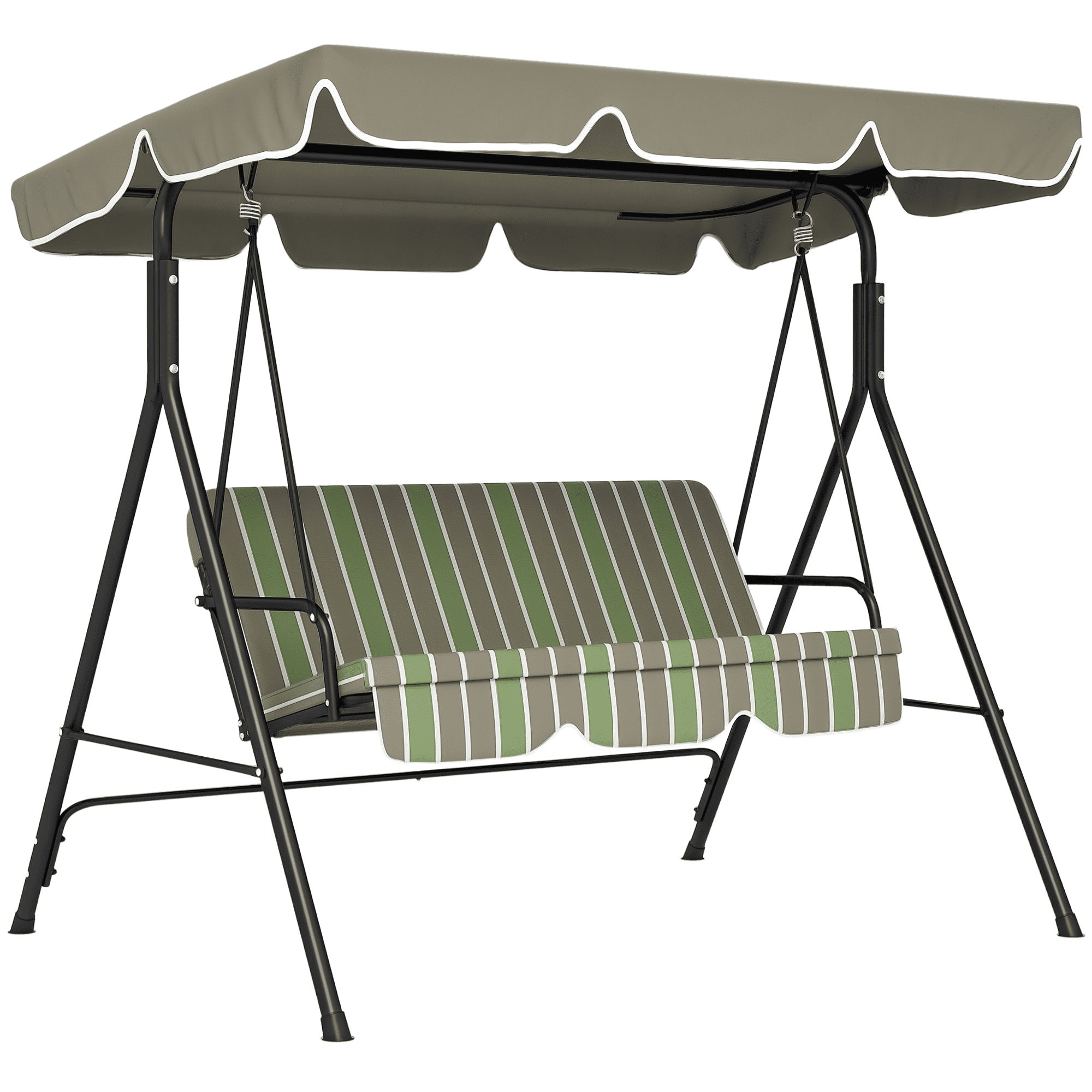 Click here for Outsunny 3-Seat Patio Swing Chair With Adjustable... prices