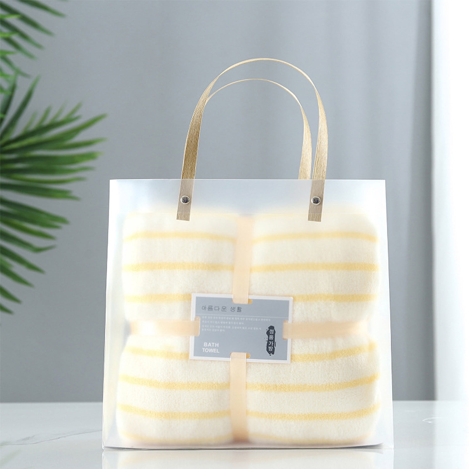 Click here for Egnmcr Bath Towels Striped Coral Velvet Bath Towel... prices