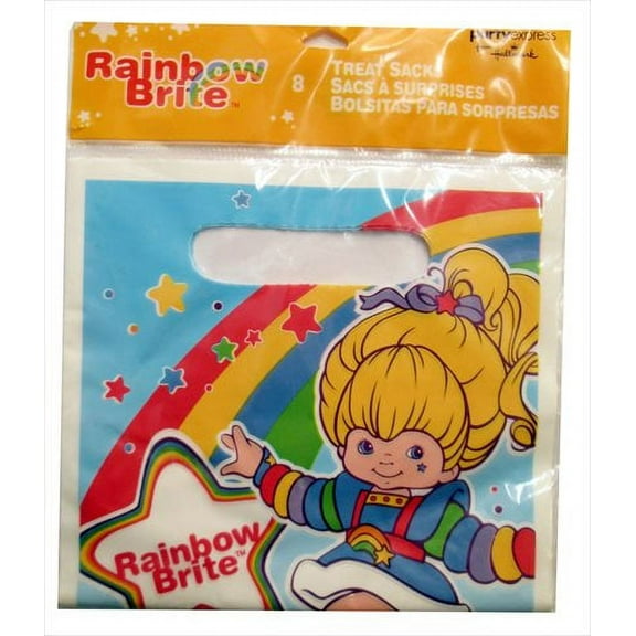 Rainbow Brite Favor Bags (8ct) - Walmart.com