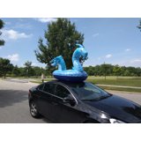 DreambuilderToy Giant Inflatable Dragon Pool Float, 9ft Funny Novelty ...