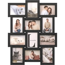 "iMounTEK 18-Slot Picture Frame Collage, 4"" x 6"" Photos, Glass ...